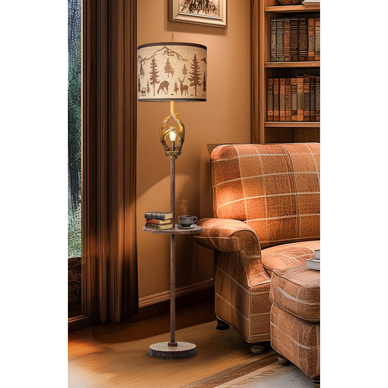 Millwood Pines Dietrick 65'' Traditional Floor Lamp | Wayfair